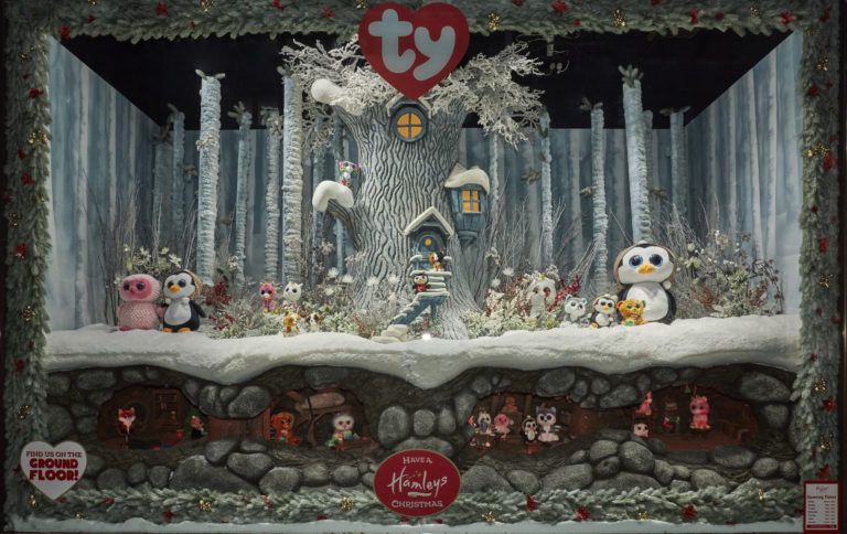 Flourish Trading delivers foliage & garlands for Hamleys window ...